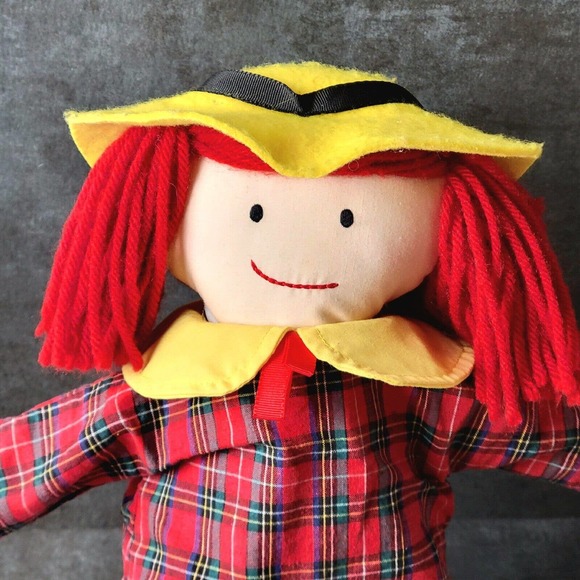 Eden | Toys | Vintage 994 Madeline Plush Soft Toy Doll Eden Yellow Hat ...